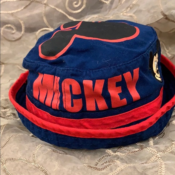 Disney | Accessories | Cute Mickey Mouse Hat With Embroidered Mickey ...